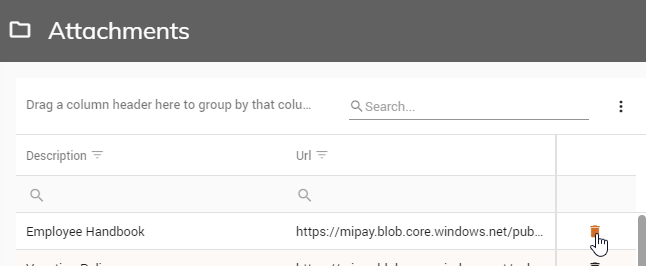 Delete an Attachment | miPayOnline Documentation
