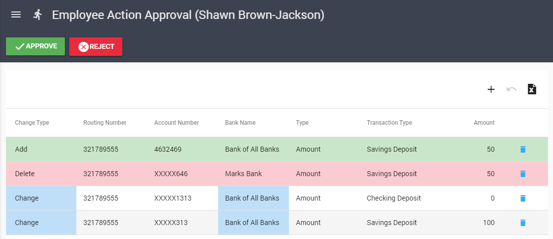 Approve Direct Deposit Changes | miPayOnline Documentation