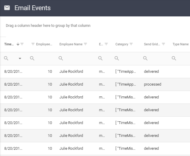 Email Events | miPayOnline Documentation